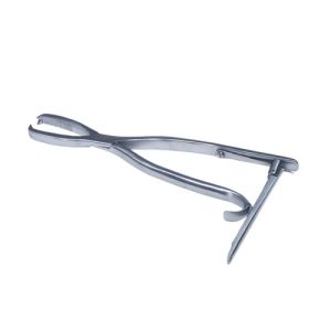 Secure Tissue Grasping with Burn's Holding Forceps