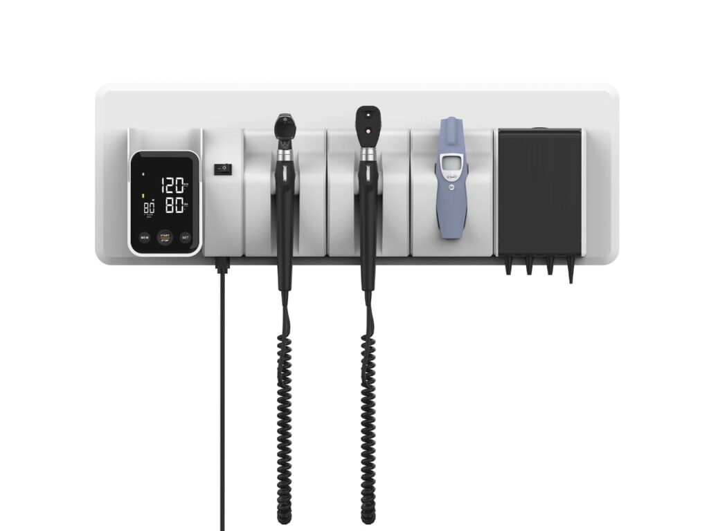 Convenient Wall-Mounted Diagnostic Sets for Medical Practices