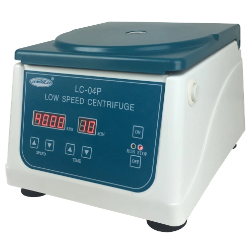 Laboratory low-speed centrifuge LC-04P (Angle rotor 15ml/10mlx8)