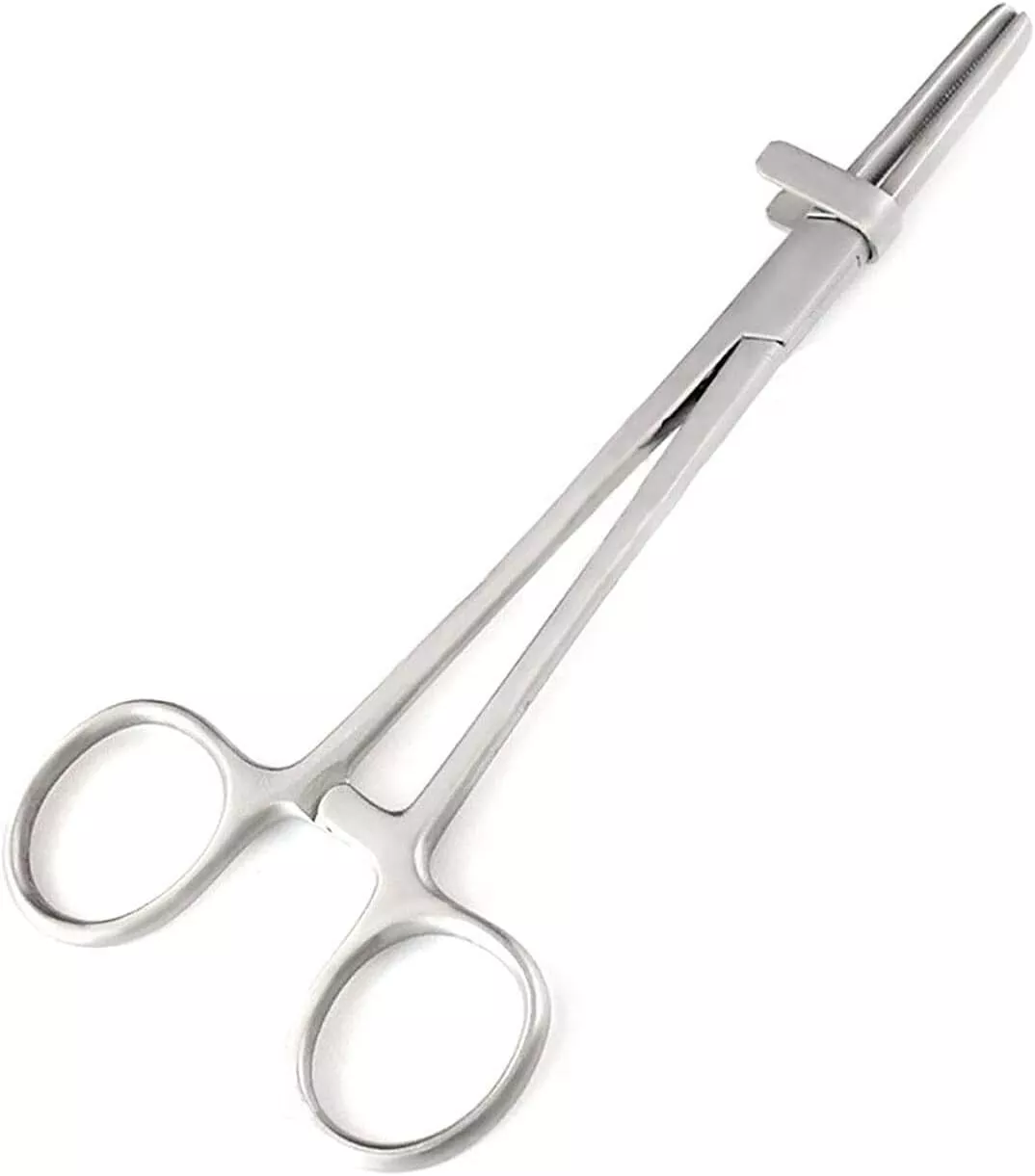 TUBE Occluding Clamp Forceps with Guard 7.25
