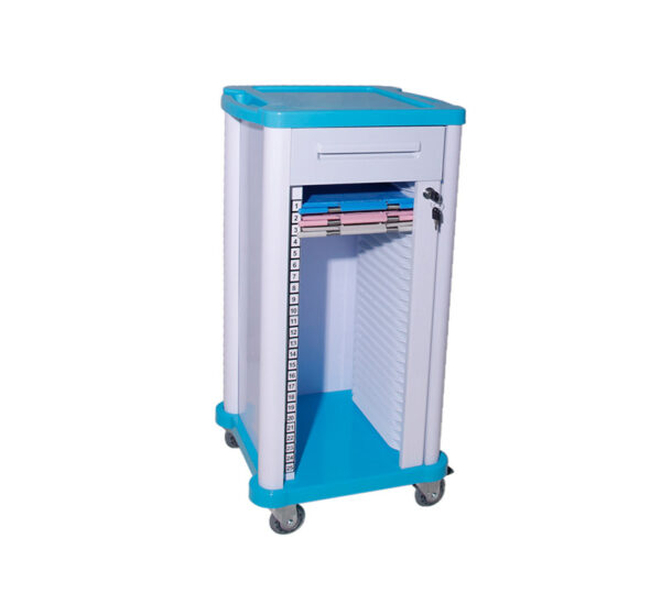Medical Patient Record Trolley